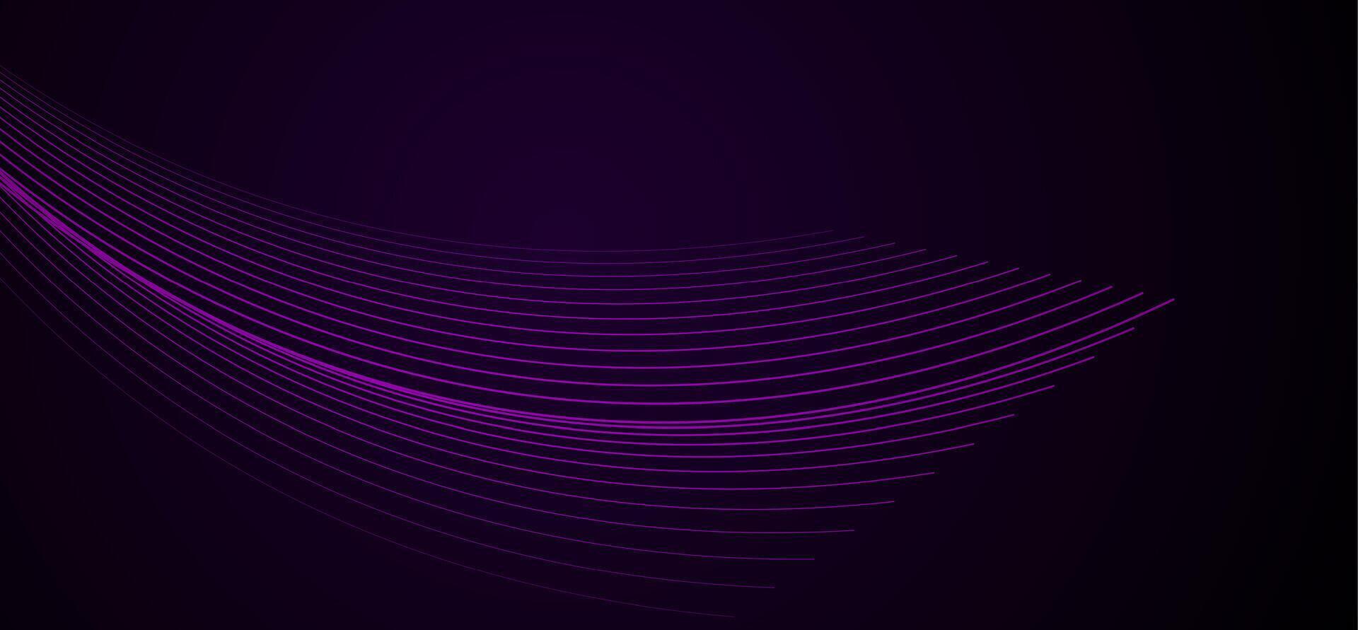 Violet minimal wavy lines abstract geometric tech background 65740508 ...