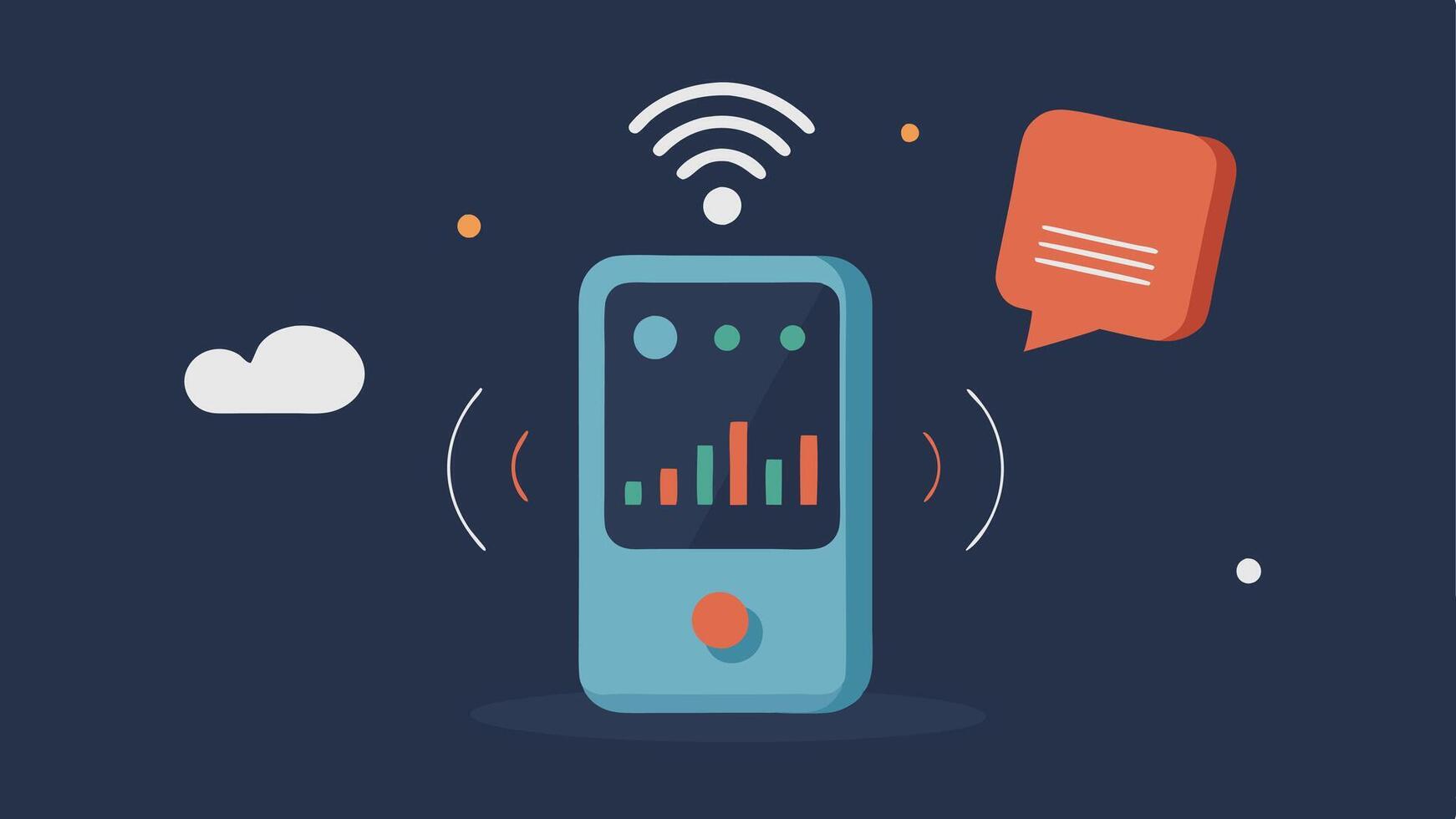 Speech Recognition Device A small portable device p on the table with ...