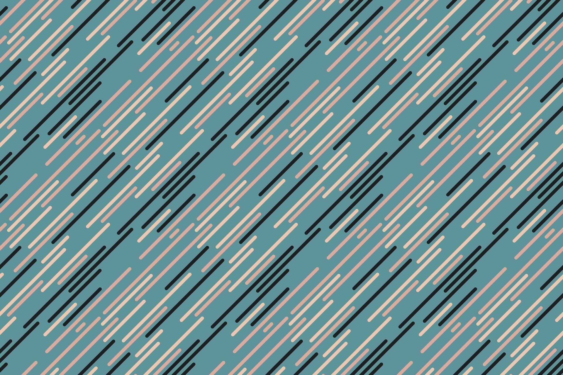 Dynamic diagonal lines in muted teal, beige, and black create a modern, abstract pattern ...