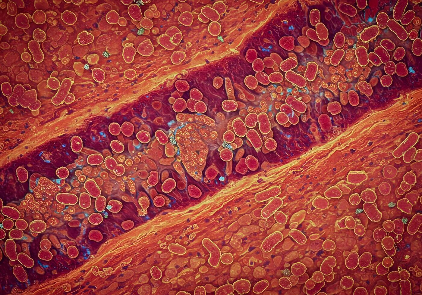 Microscopic tissue sample analysis 65876054 Stock Photo at Vecteezy