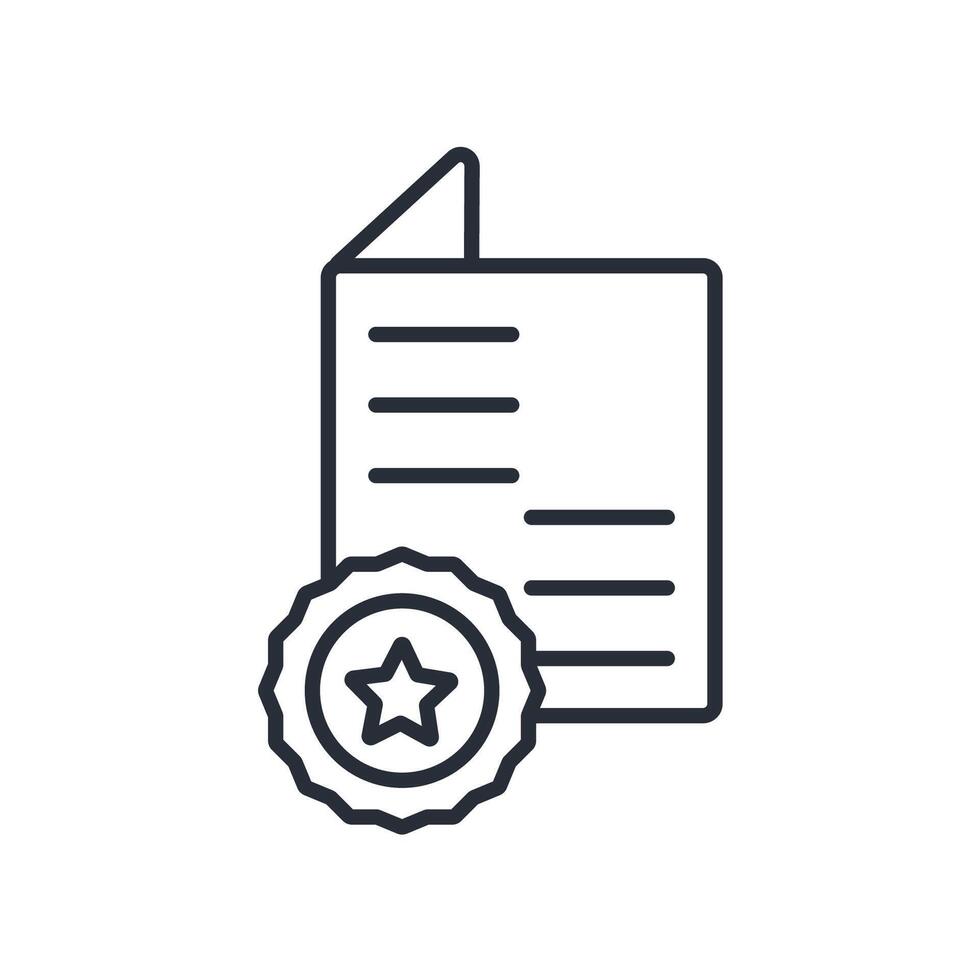 standardization outline icons related 65883924 Vector Art at Vecteezy