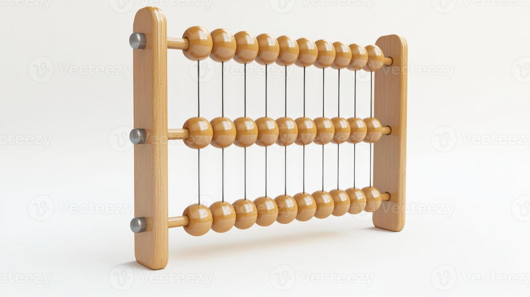 Wooden abacus, simple, three-row, isolated, digital illustration 65938423 Stock Photo at Vecteezy