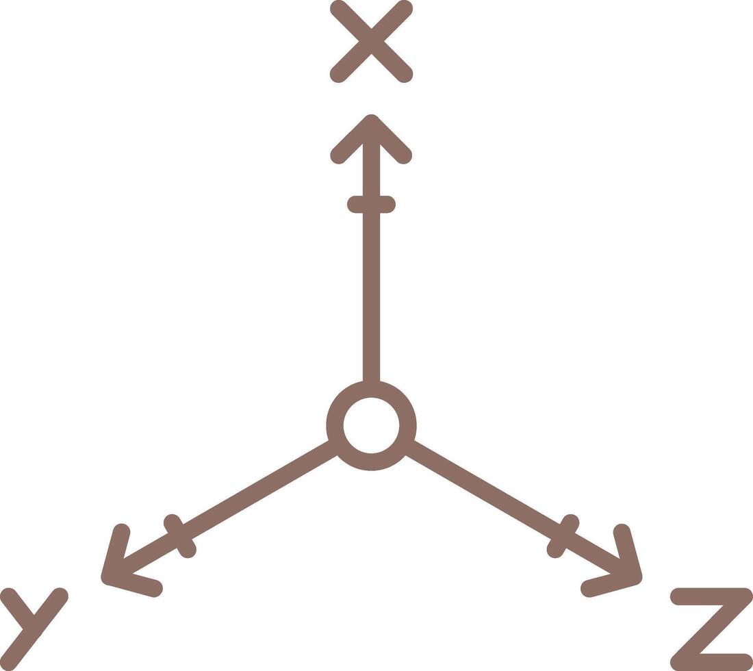 Coordinate Axis Line Icon 65957652 Vector Art At Vecteezy