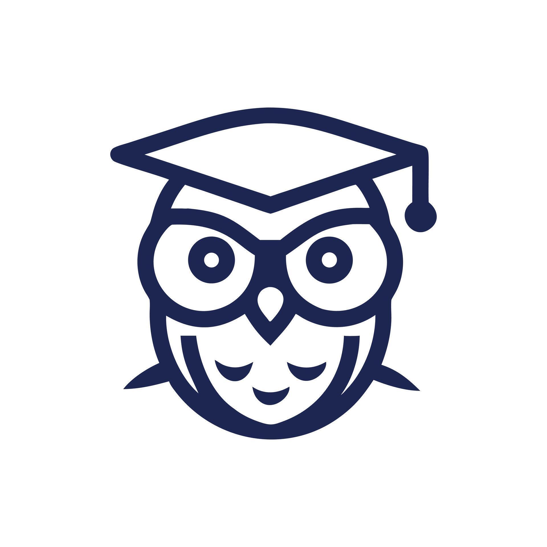 Smart Owl educational logo design template 66024705 Vector Art at Vecteezy