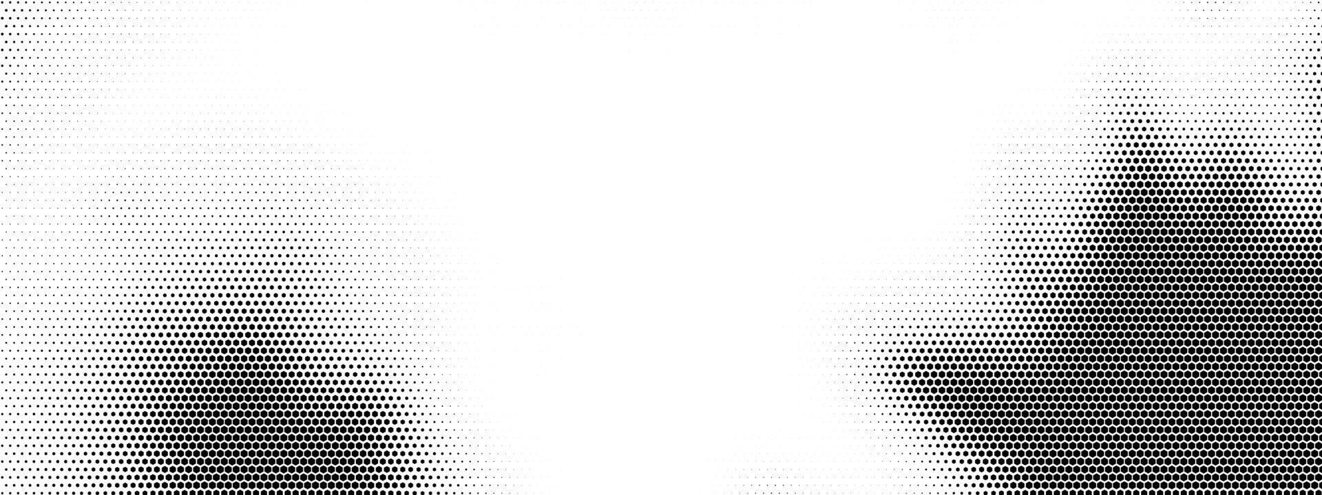 Honeycomb Halftone Pattern Hexagon Fade. Halftone gradient background geometric. Abstract ...