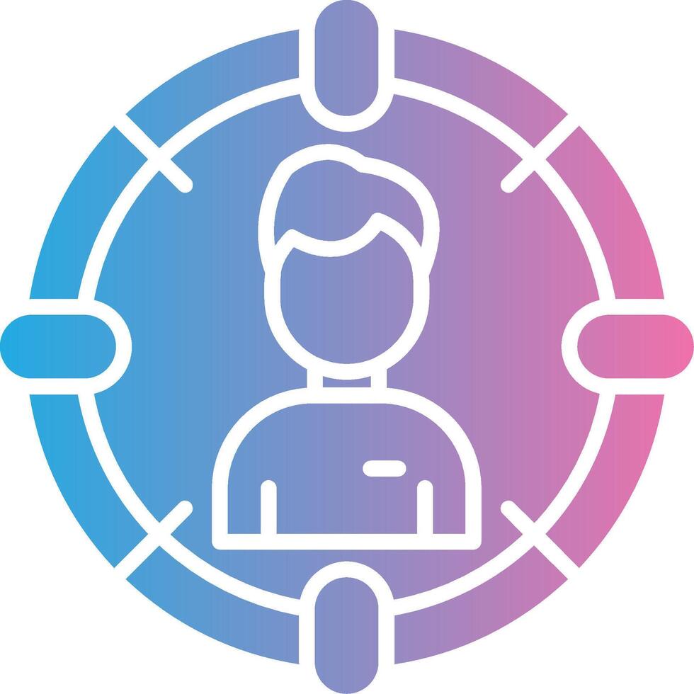 Target Coded UI Symbol 66045088 Vector Art at Vecteezy