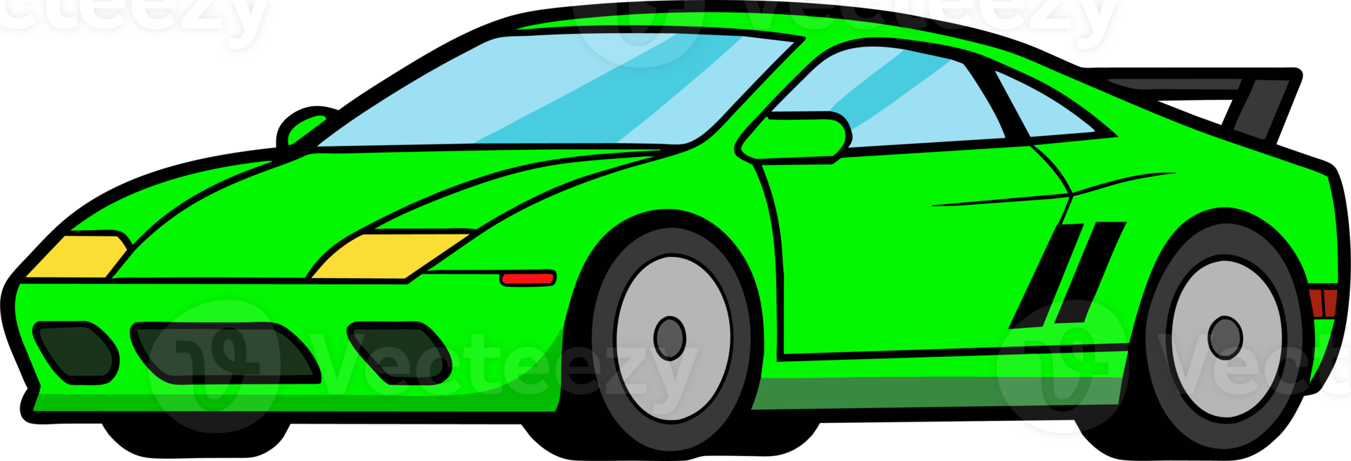 Modern Sports Car Racecar Clipart 66093899 PNG
