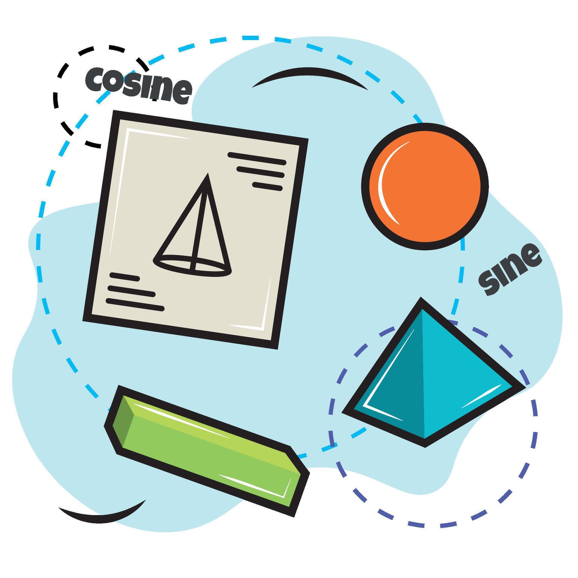 Geometry math objects. 66107425 Vector Art at Vecteezy