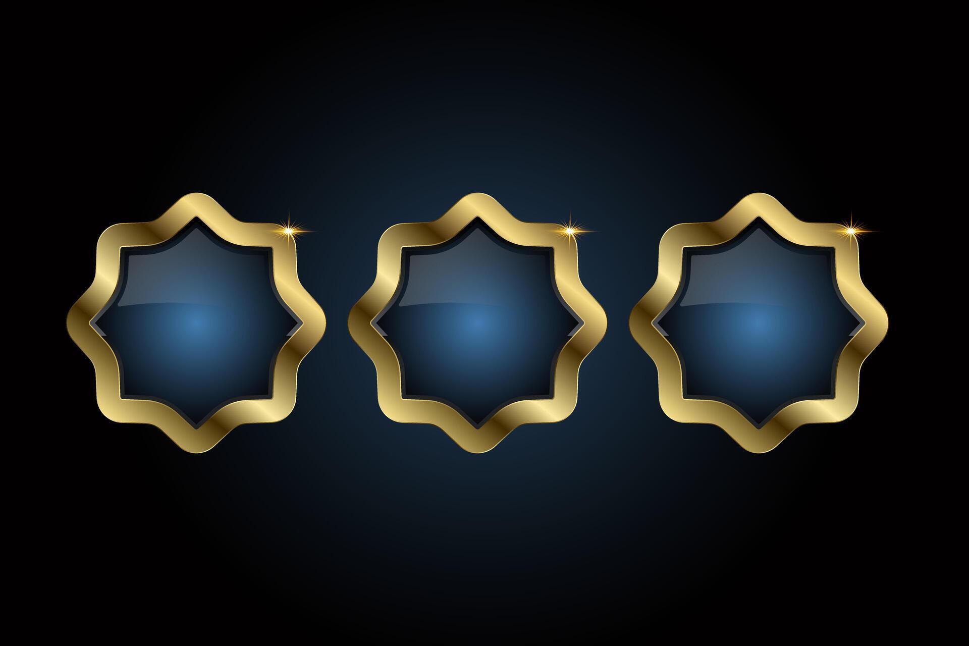 Groups Of Three Luxury Special Shape Angular Design And Set Of Three Sharp Edges Bring A