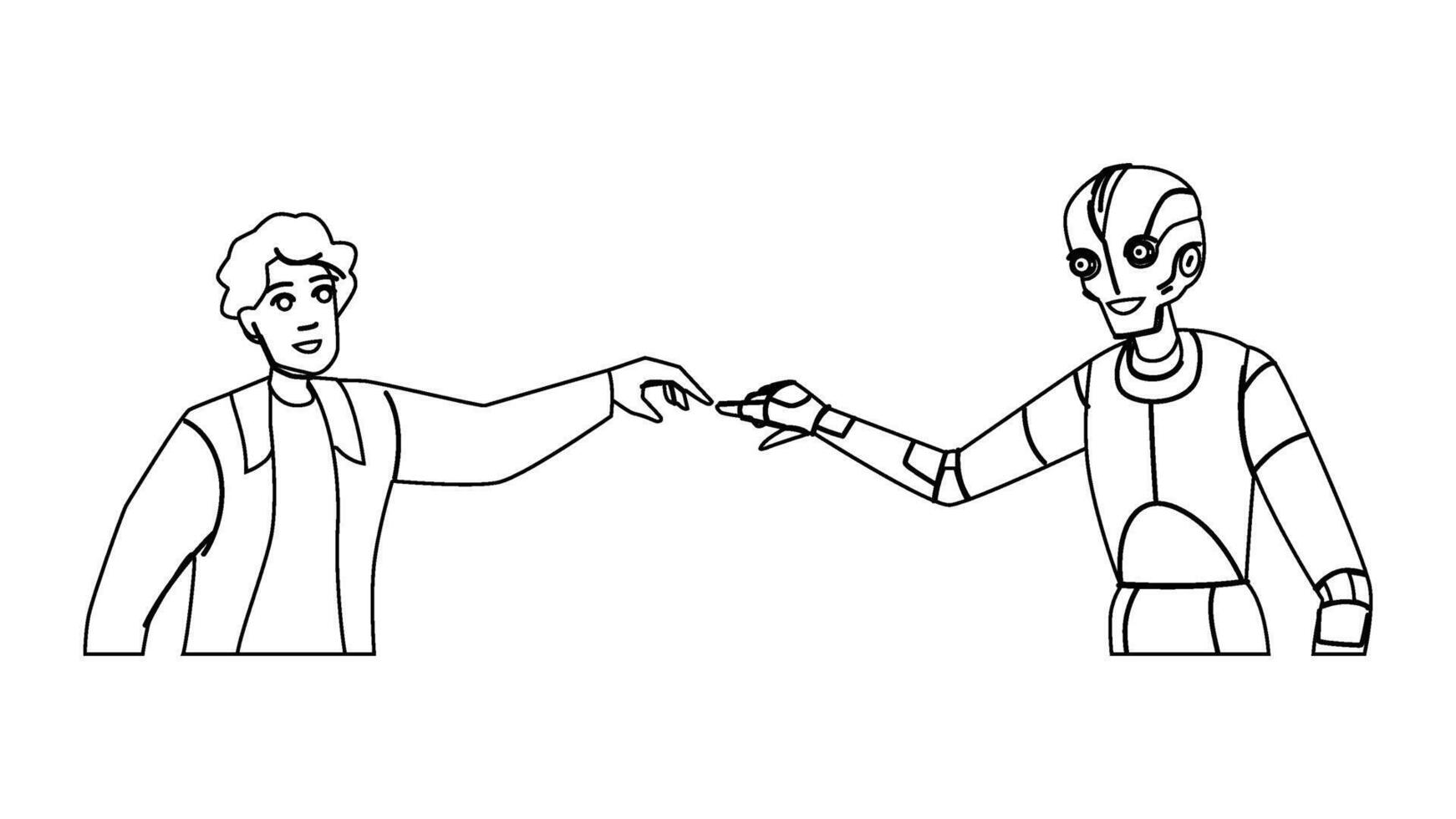Future Human Computer Interaction People 66252309 Vector Art At Vecteezy