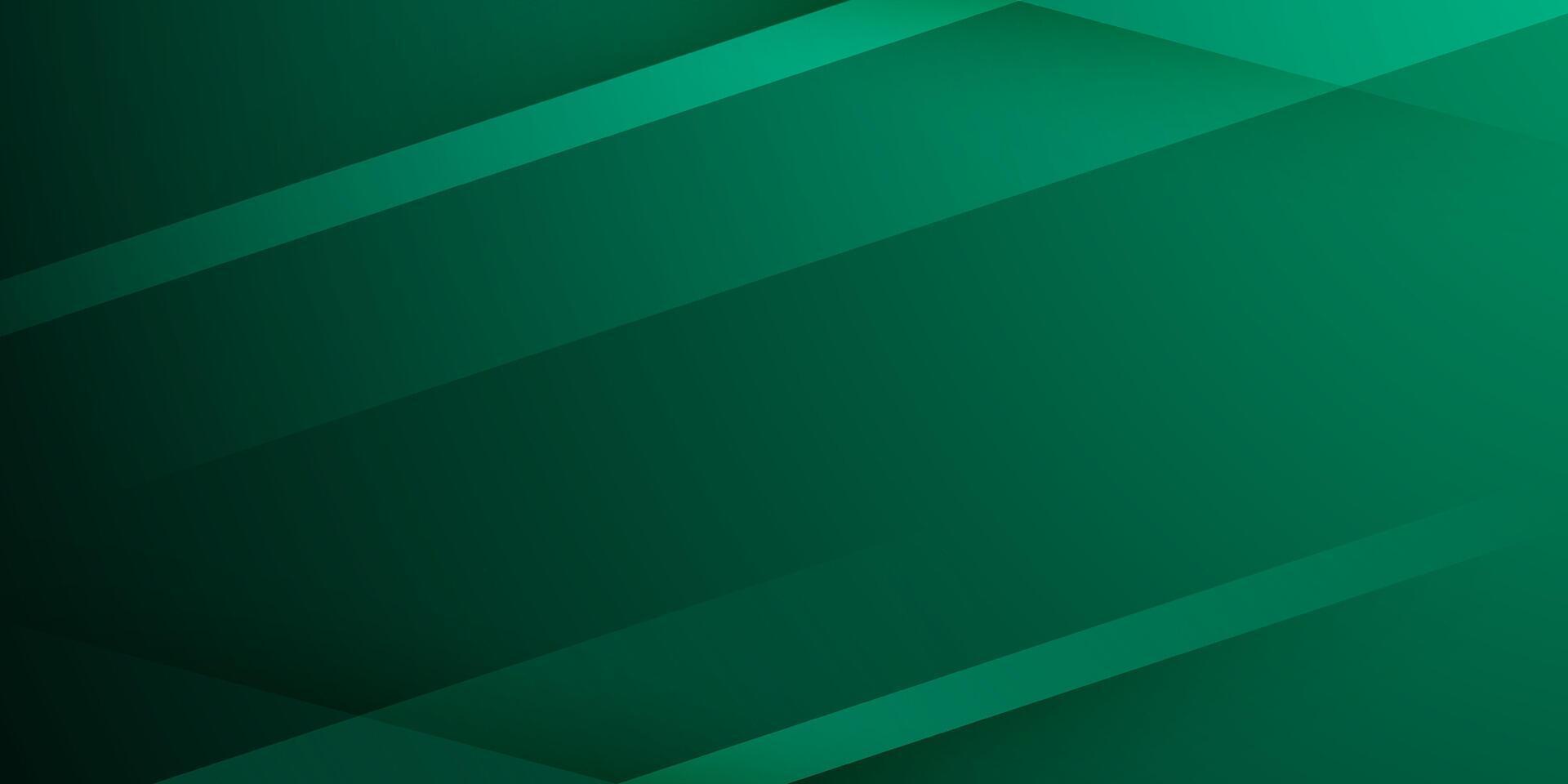 Abstract Dark Green Papercut Background Trendy Shapes Overlap Pattern With Lines Design Cool