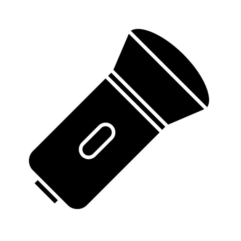 flashlight solid icon 66383894 Vector Art at Vecteezy