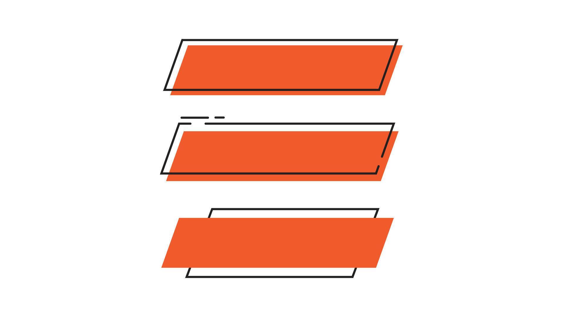 Simple text box set design for editing materials, cool simple text box ...