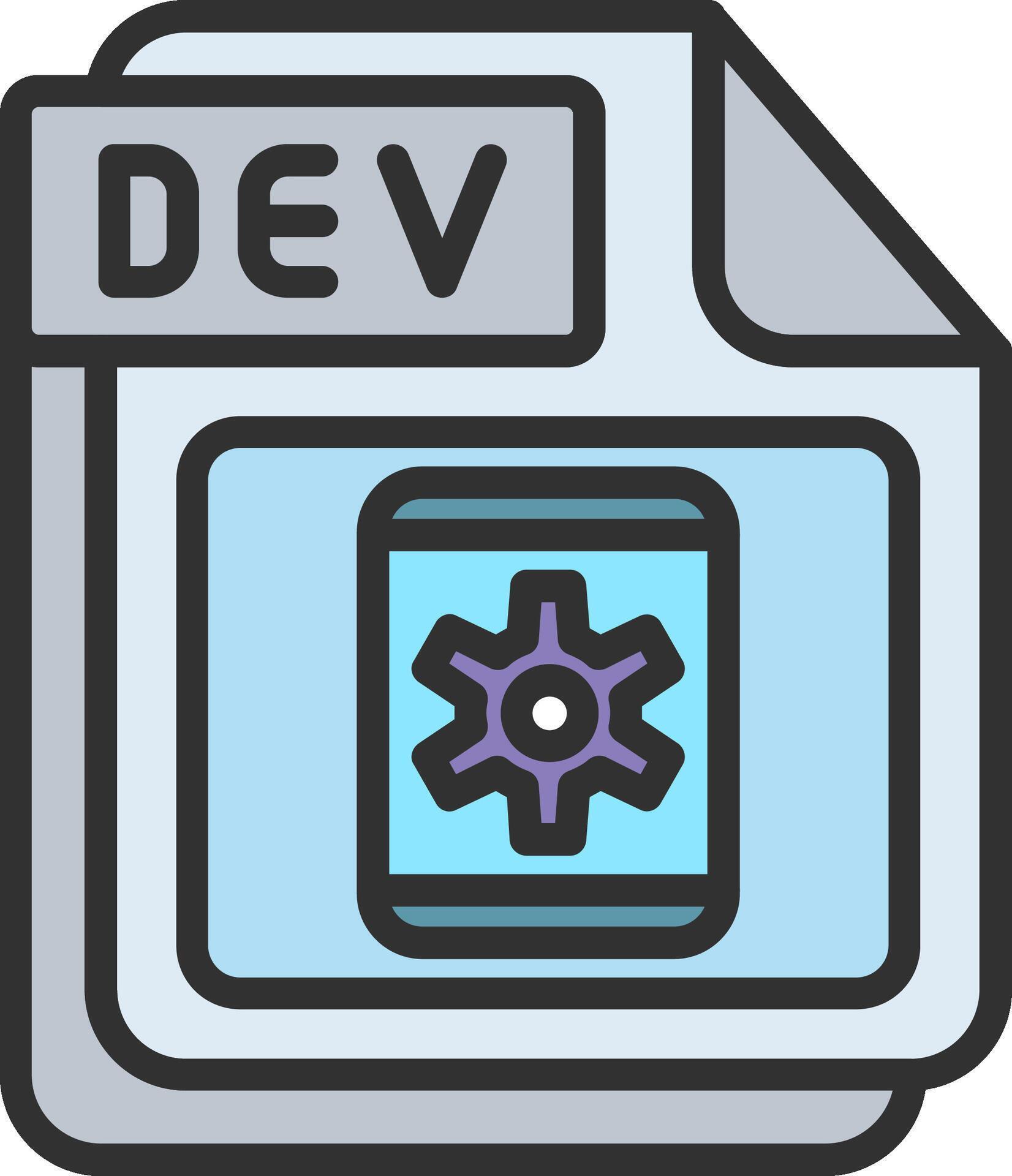 DEV UI Badge 66391427 Vector Art at Vecteezy