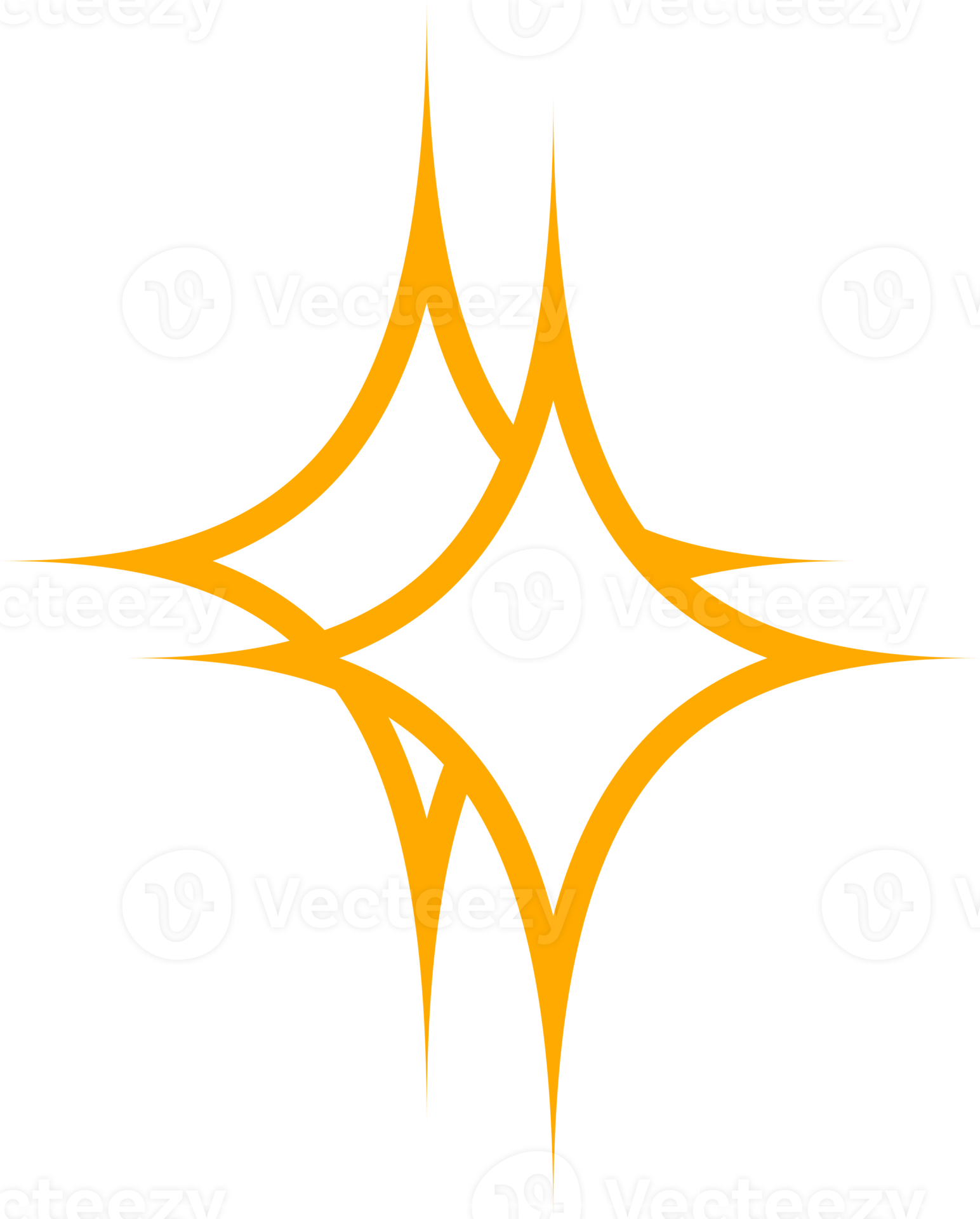 Yellow line ray sparkle star light 66432969 PNG