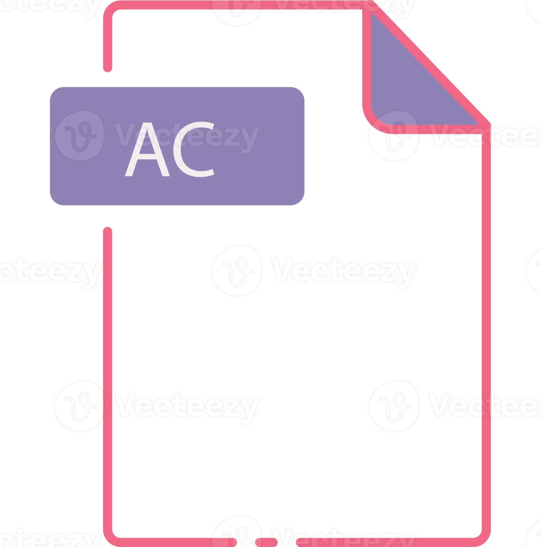 Ac File Format Minimal Icon Outline 66496009 PNG