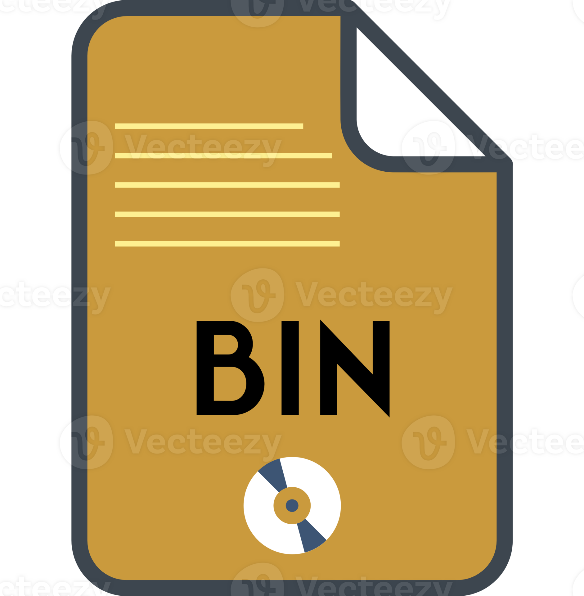 Bin File Icon Fill And Outline Rounded Corners 66497785 PNG