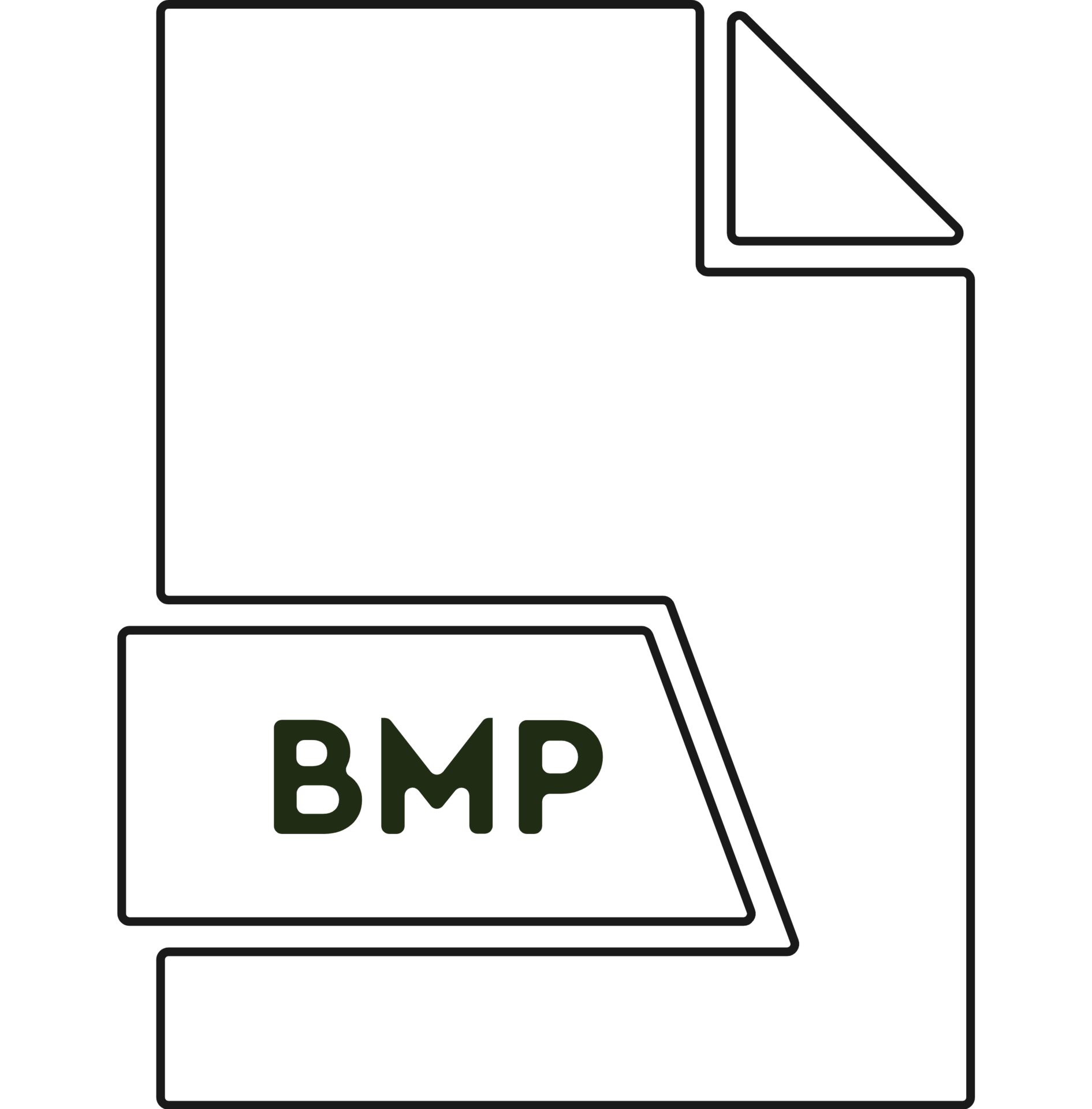 Bmp File Format Icon Spacing In Objects 66497990 Png