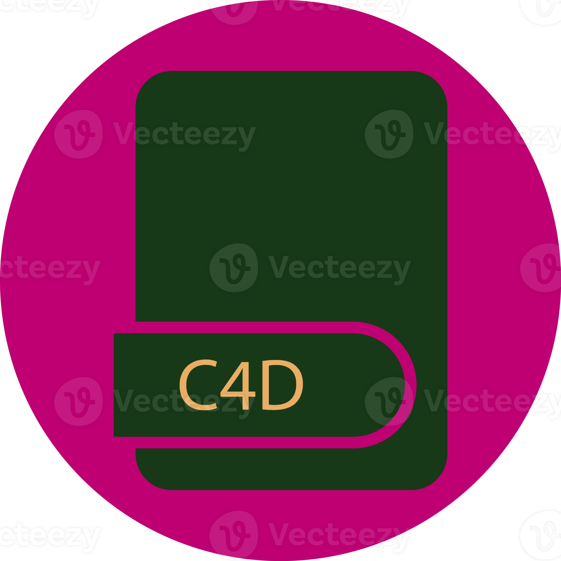 C4d File Format Icon Circular Shape 66498363 Png