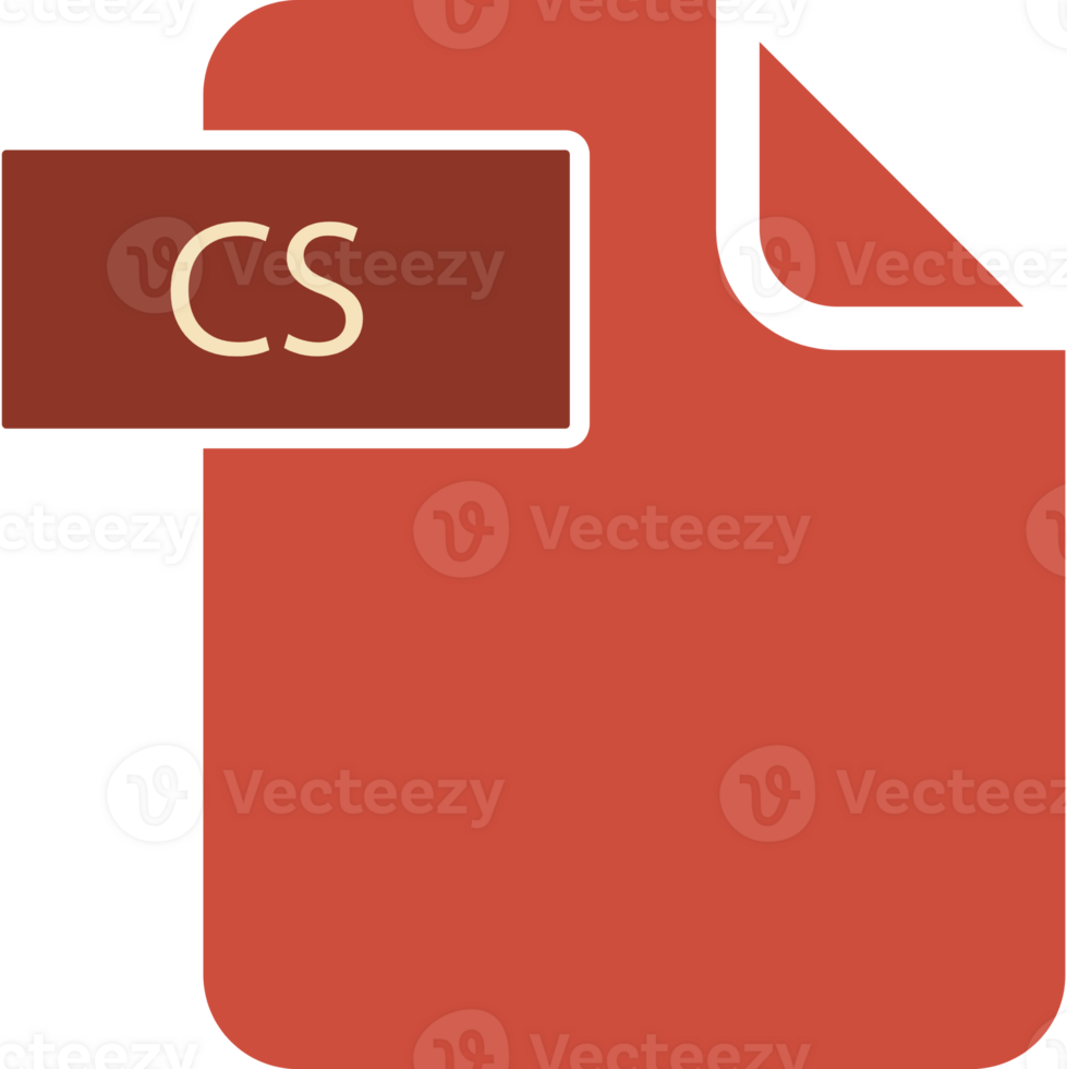 Cs File Format Icon Rounded Shapes And Spacing 66499417 Png