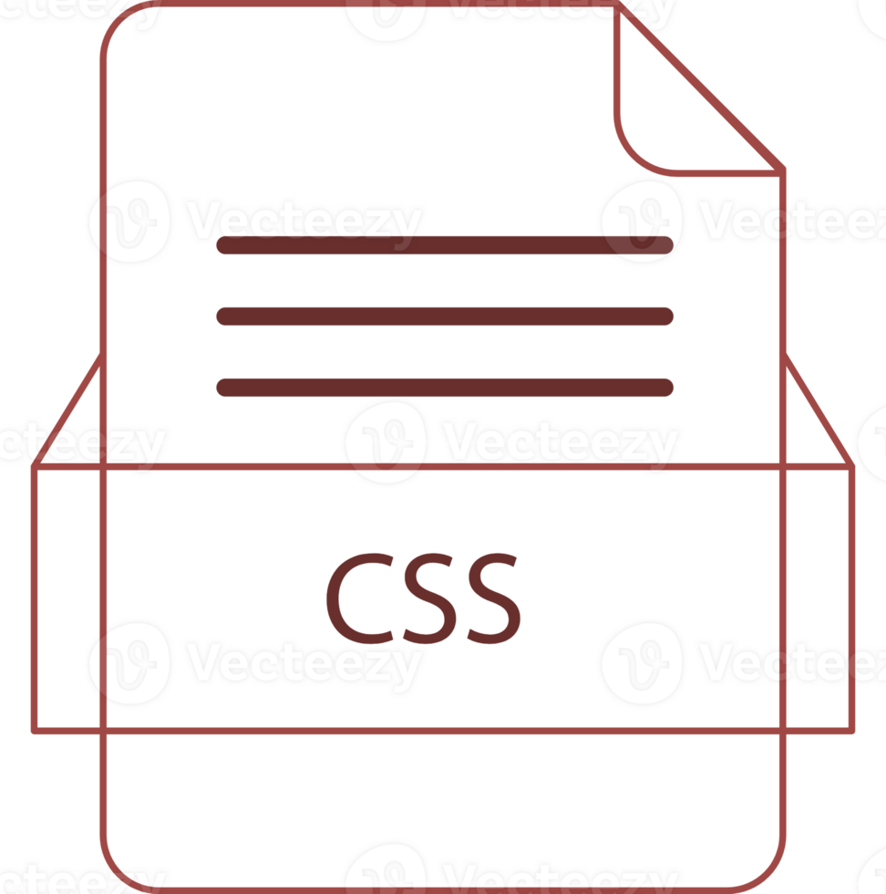 Css File Icon Black Outline 66499530 PNG