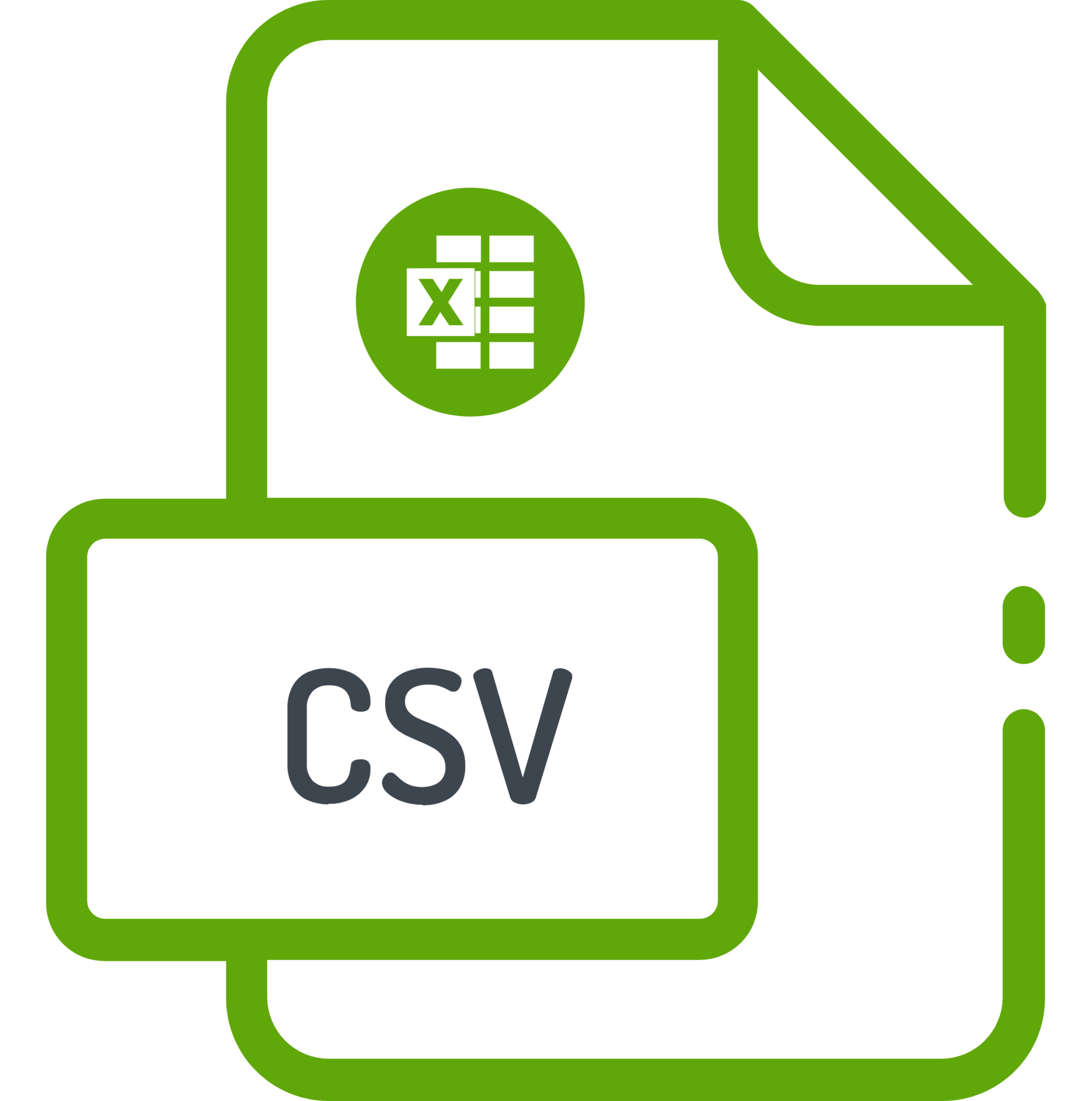 Csv File Icon 66499744 PNG