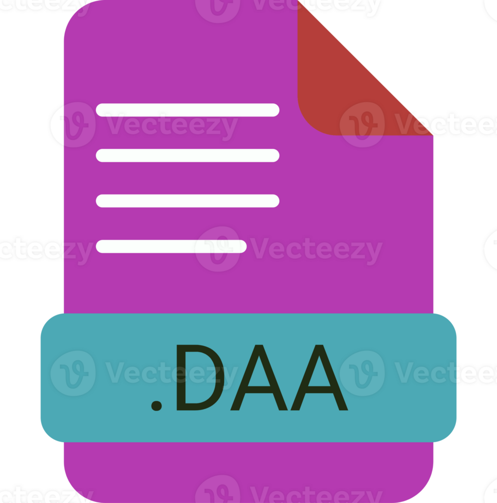 Daa File Extension Icon With Symbol 66499985 PNG