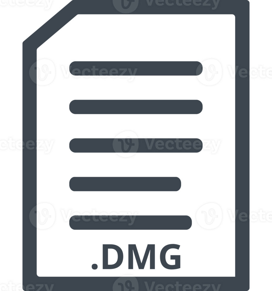 Dmg Line Document Icon 66500445 PNG