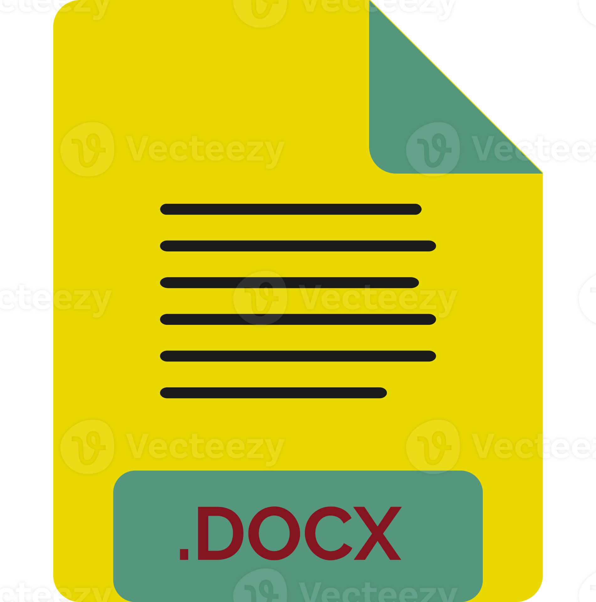 Docx File Icon Minimal 66500577 PNG
