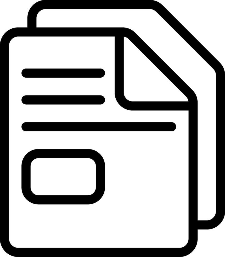 Generic file Outline Style Icon 66505588 Vector Art at Vecteezy