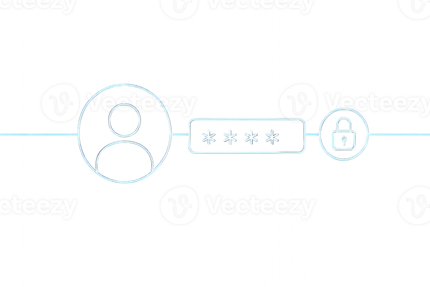 Simple Tech Icons for User Authentication with Security Features 66571633 PNG