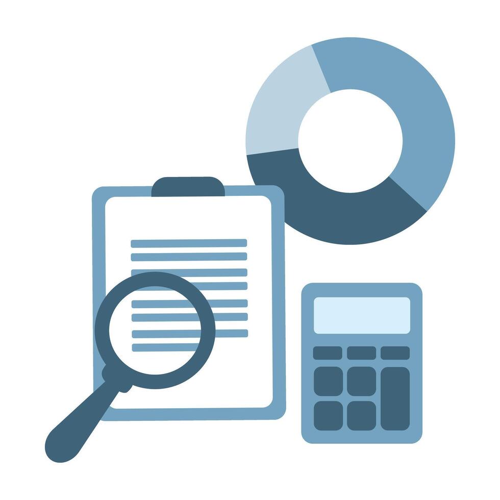 contabilidad y Finanzas auditoría, de negocio profesionales contadores utilizando calculadoras y ...