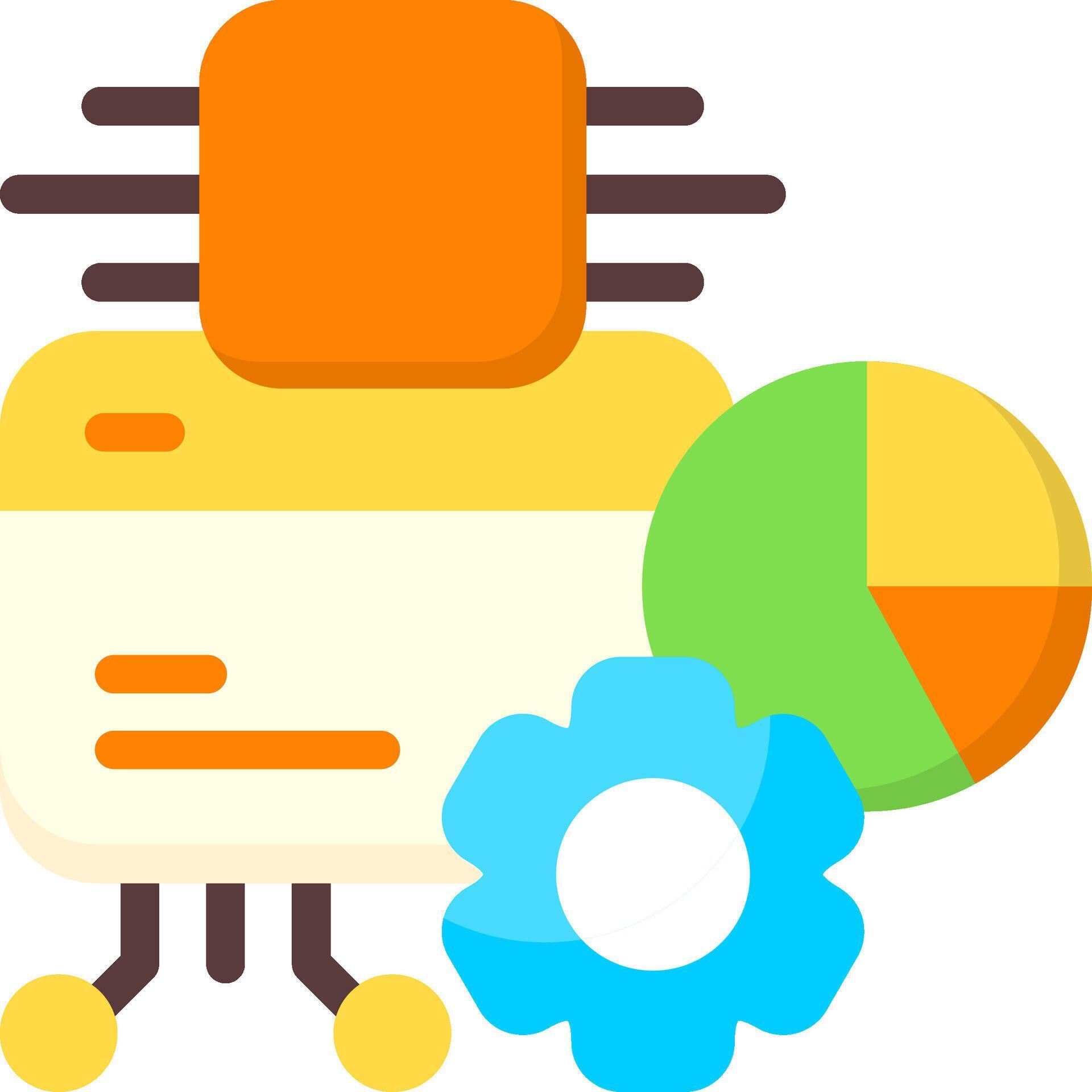 TensorFlow Flat Icon 66669765 Vector Art at Vecteezy