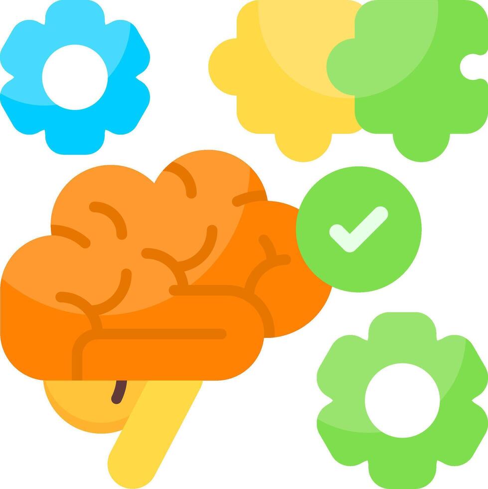 Problem Solving Process Flat Icon 66669896 Vector Art at Vecteezy