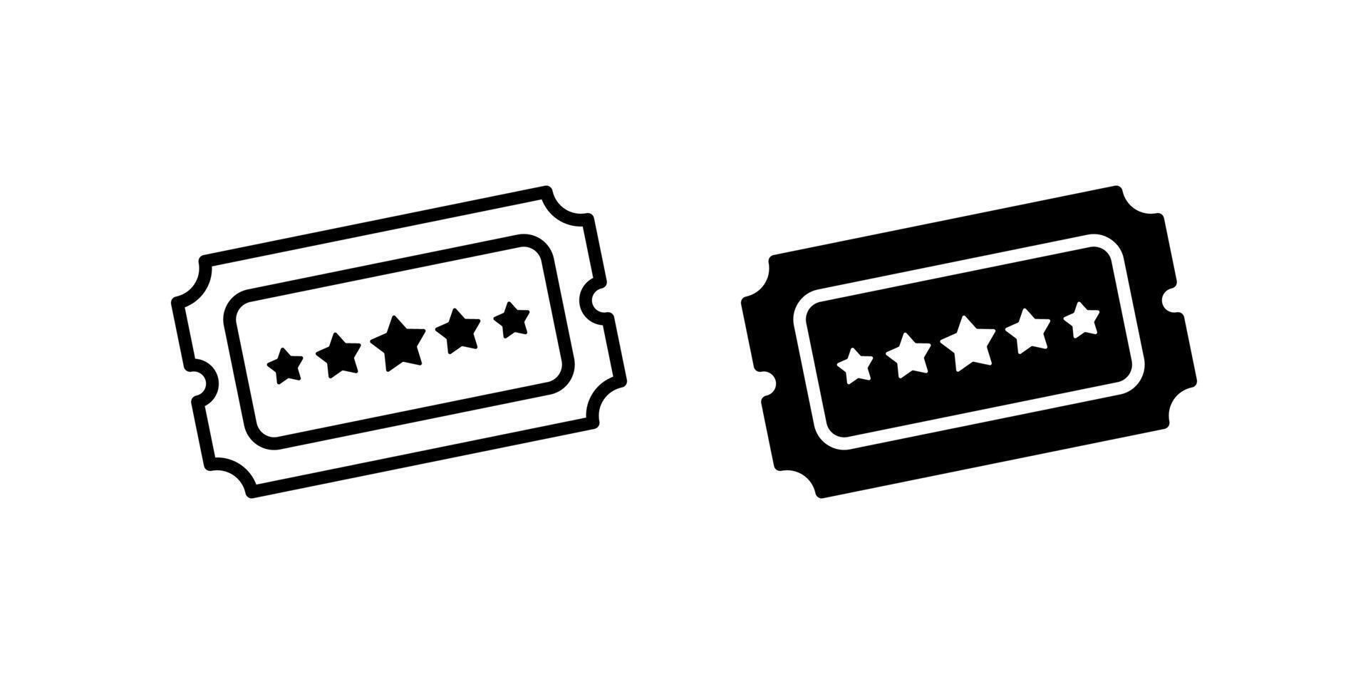 Ticket icon set. for mobile concept and web design. illustration 66679844 Vector Art at Vecteezy