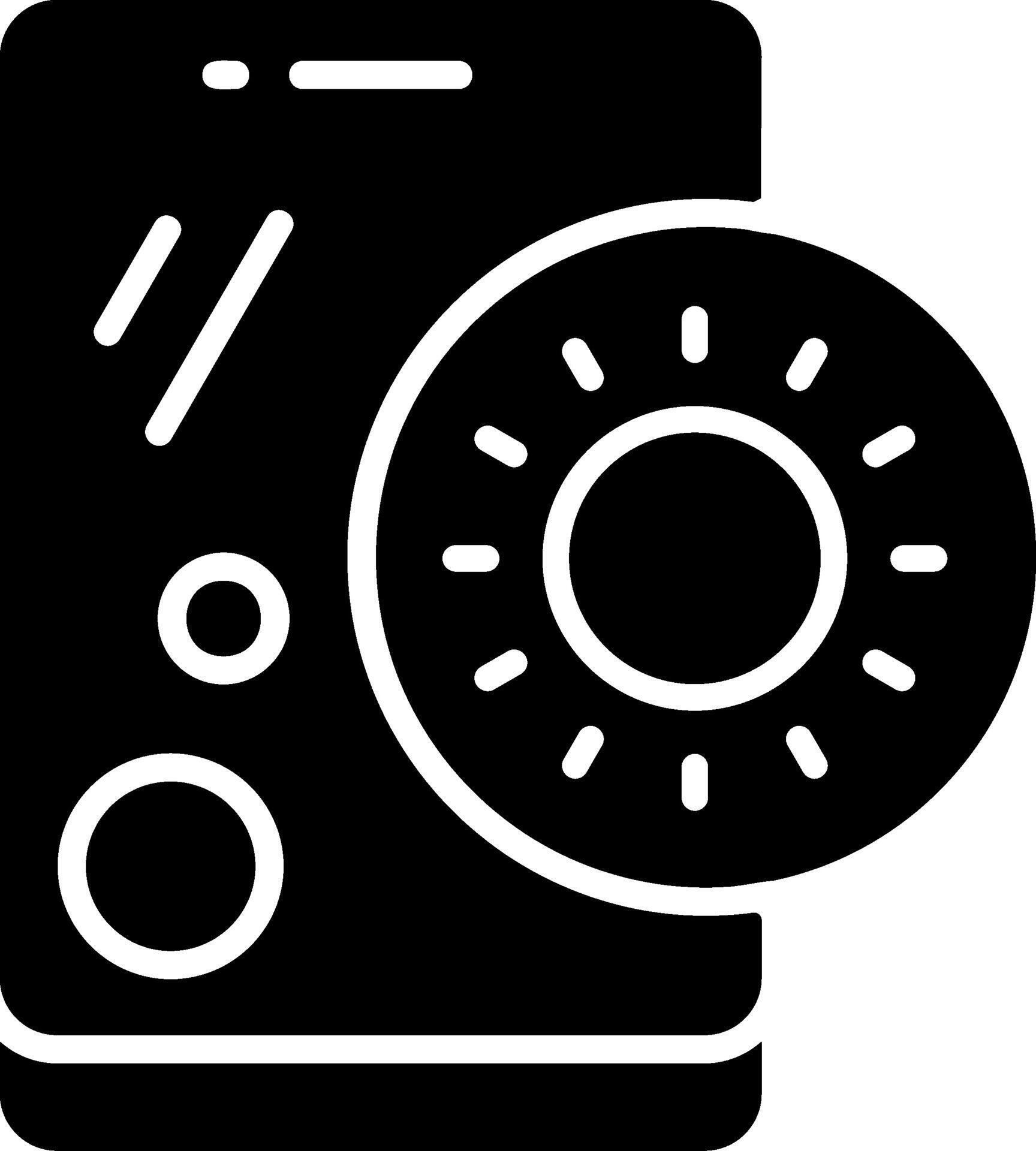 Brightness Solid Black Icon 66721577 Vector Art at Vecteezy