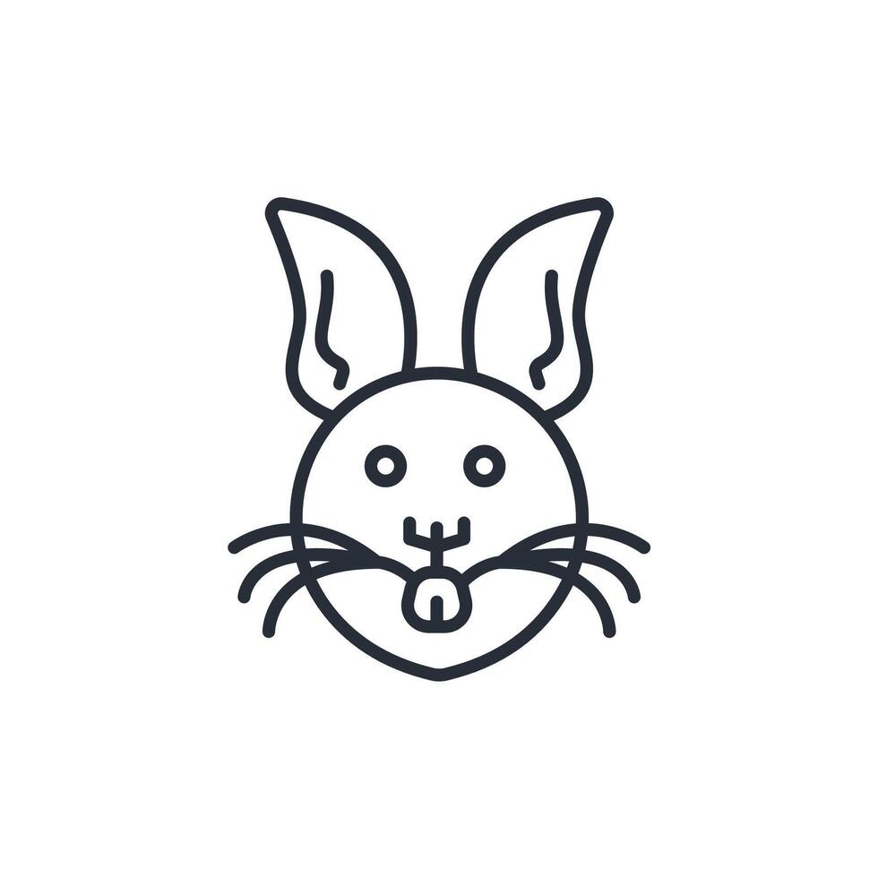 rabbit icons isolated 66746493 Vector Art at Vecteezy