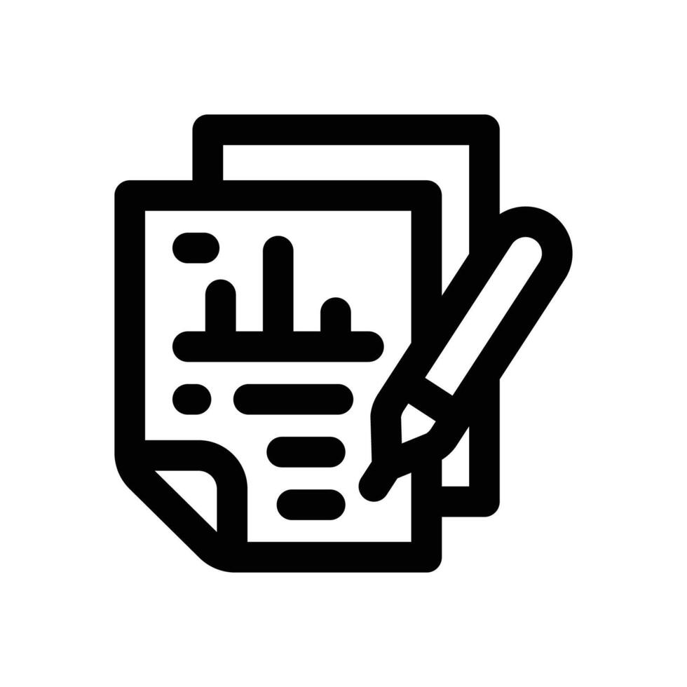 Write Line Icon Clean And Minimalist Icon For Websites Mobile Apps Presentations And Logos