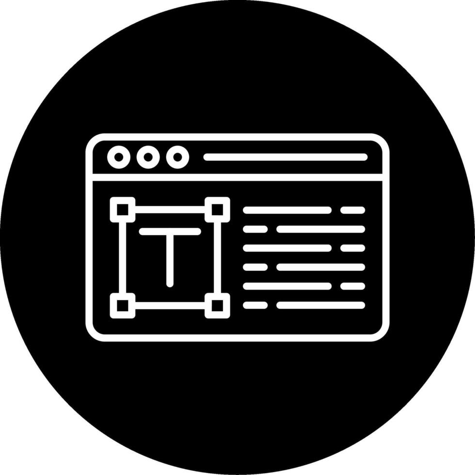 Versatile Text Editing Tool Circle Inverted 67131880 Vector Art at Vecteezy