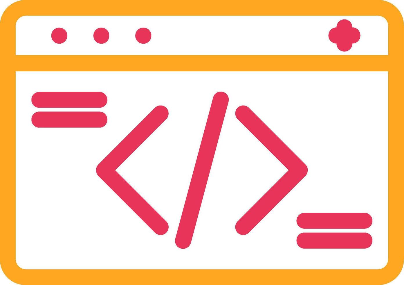 Coding red and yellow design 67146389 Vector Art at Vecteezy