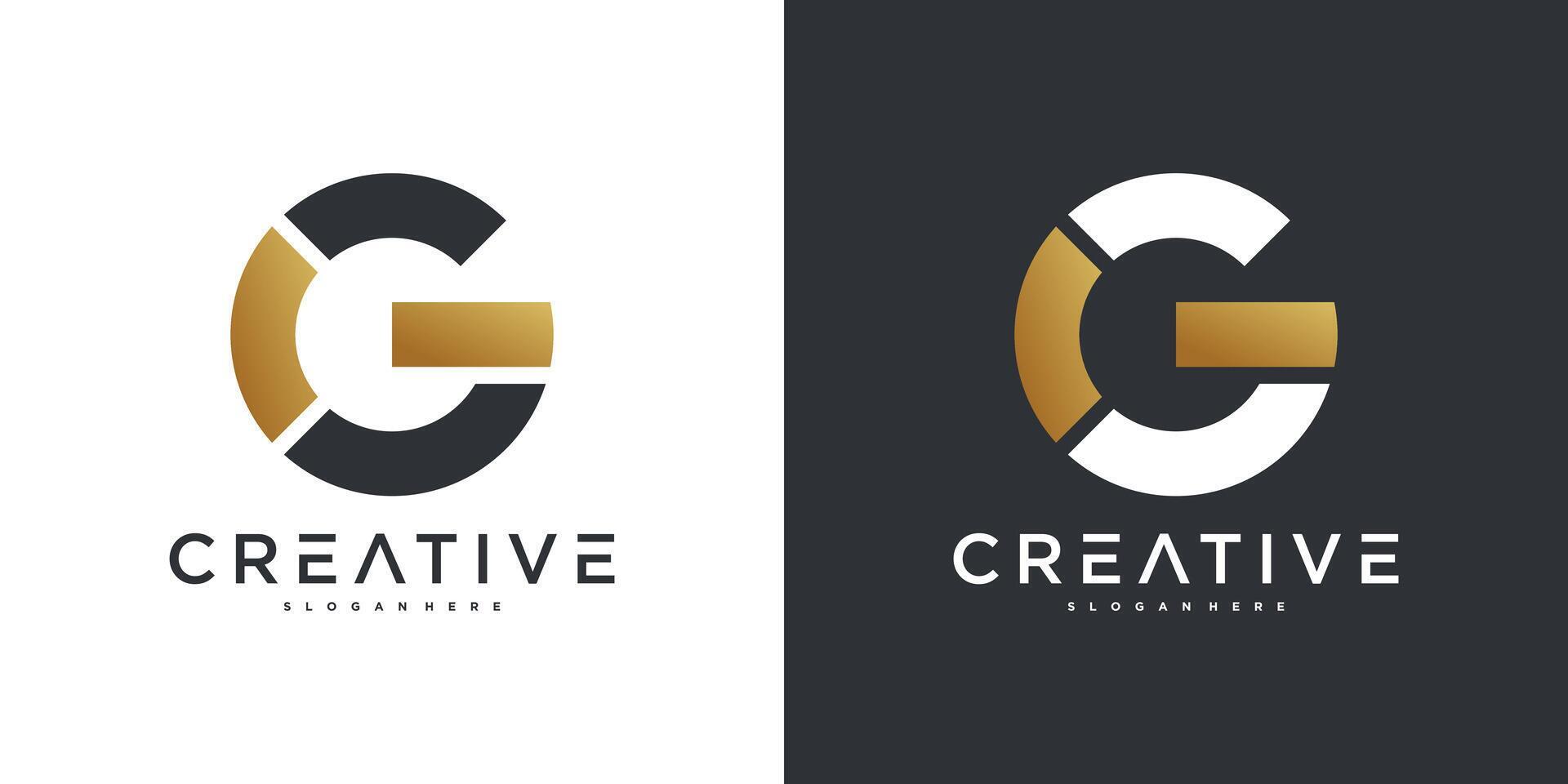 Abstract initial letter G logo designs 67169027 Vector Art at Vecteezy