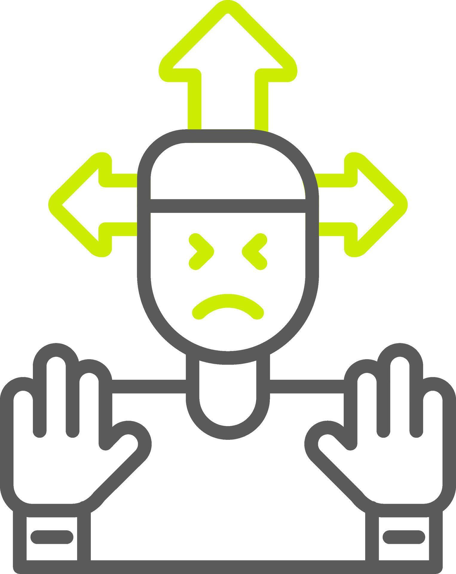 Distracted NextGen Interface Symbol 67195708 Vector Art at Vecteezy