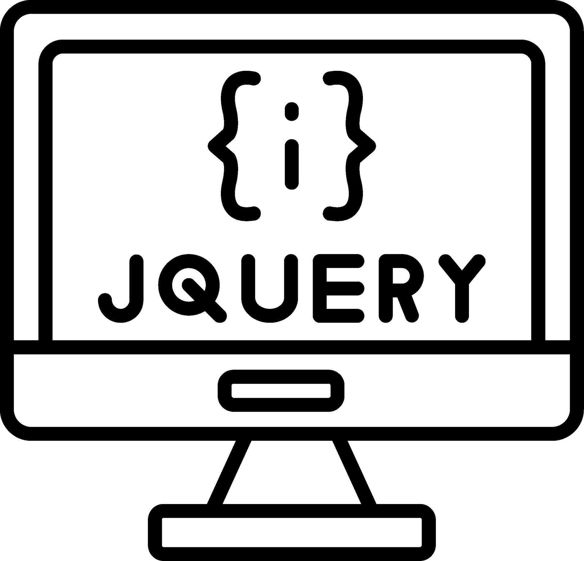 jQuery DOM Manipulation Script 67203561 Vector Art at Vecteezy