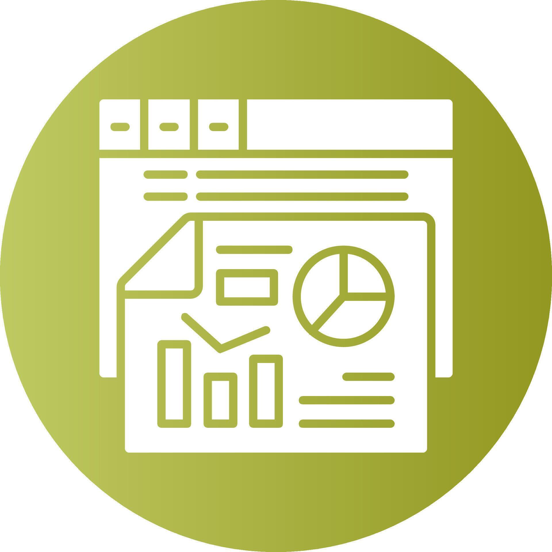 Data analysis Circle Gradient Style Icon 67211966 Vector Art at Vecteezy