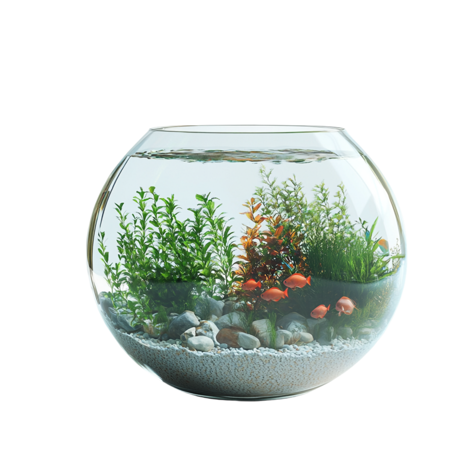 Fish Bowl Aquarium on transparent background 67219917 PNG
