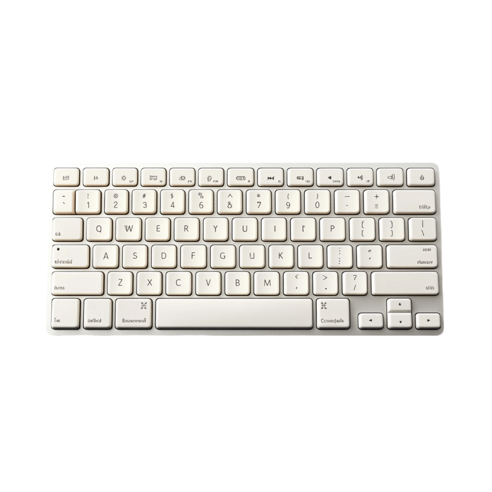 Computer Keyboard with Labeled 67221882 PNG