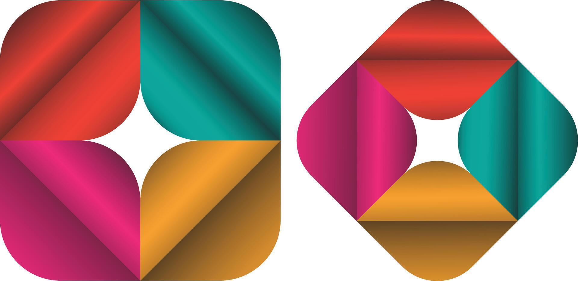 Abstract geometric shapes design elements 67313980 Vector Art at Vecteezy