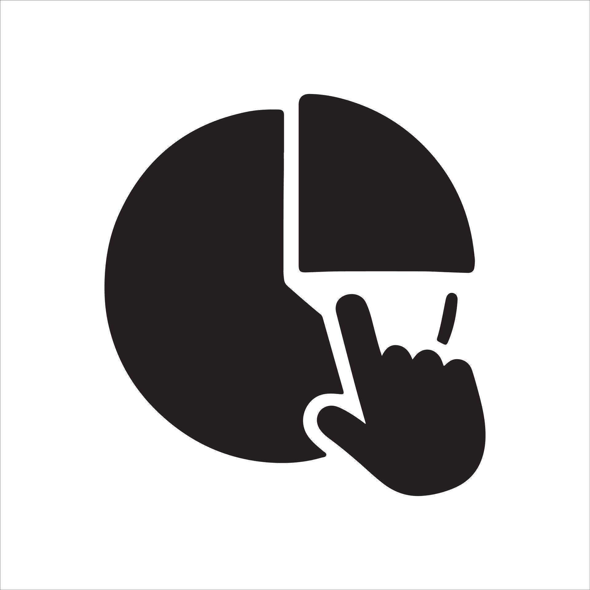 Interactive pie chart for data visualization 67346452 Vector Art at ...