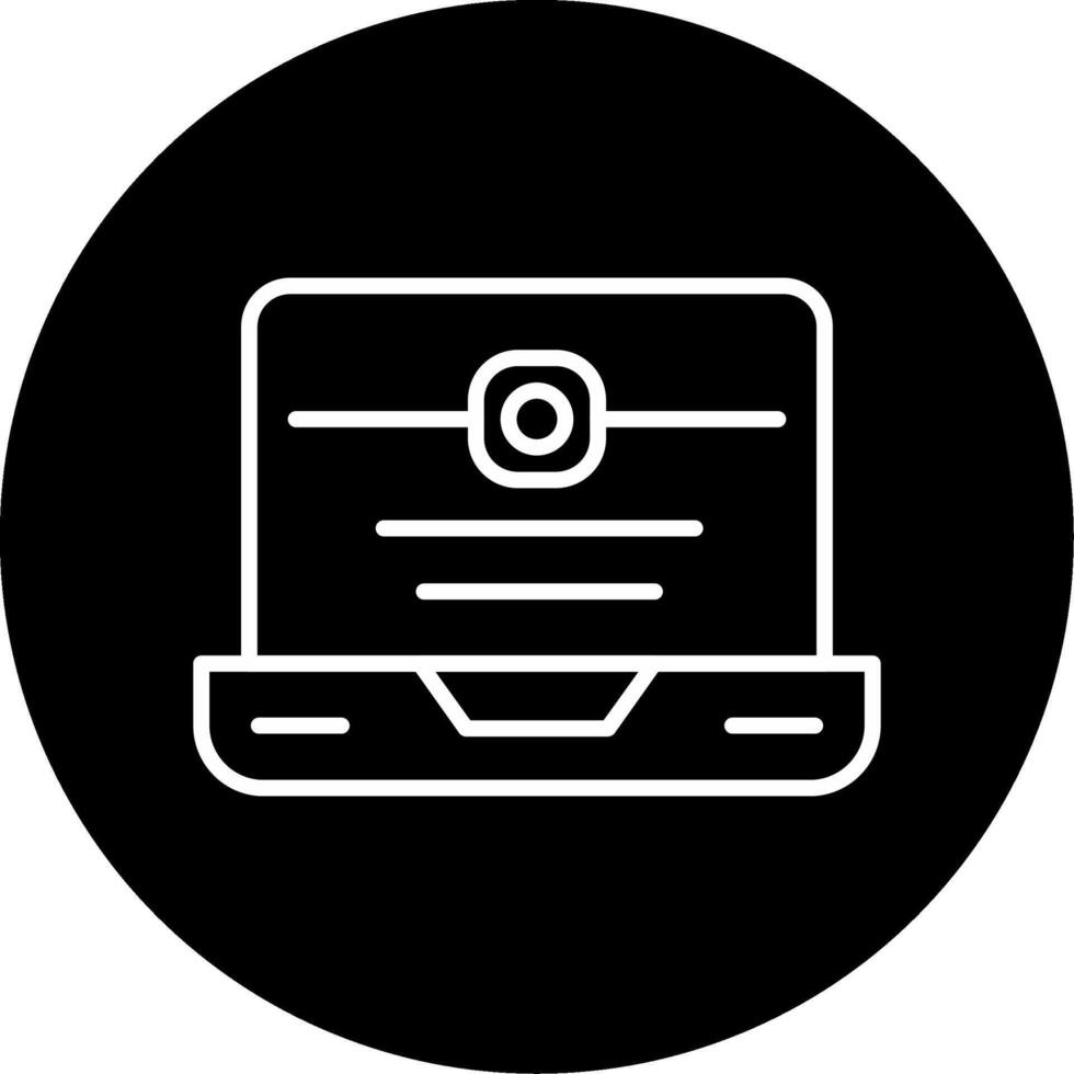 Code Commit Action Icon Line Circle Inverted 67349818 Vector Art at ...