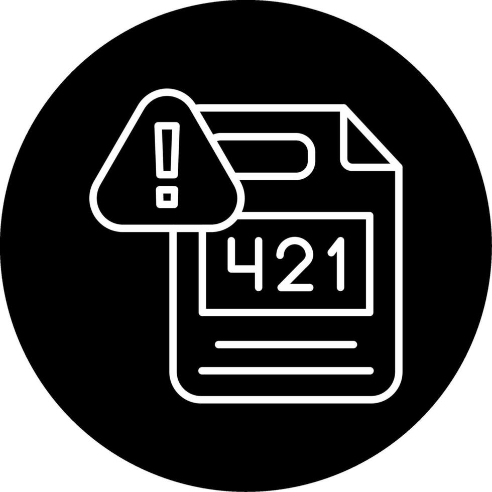 Misdirected Request Error Line Circle Inverted 67350210 Vector Art At Vecteezy